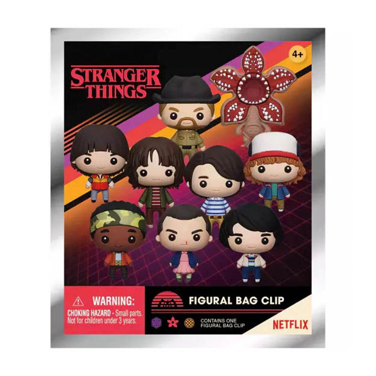 Stranger Things Series 1 Bag Clip | Gold Brothers — Gold Brothers Wholesale