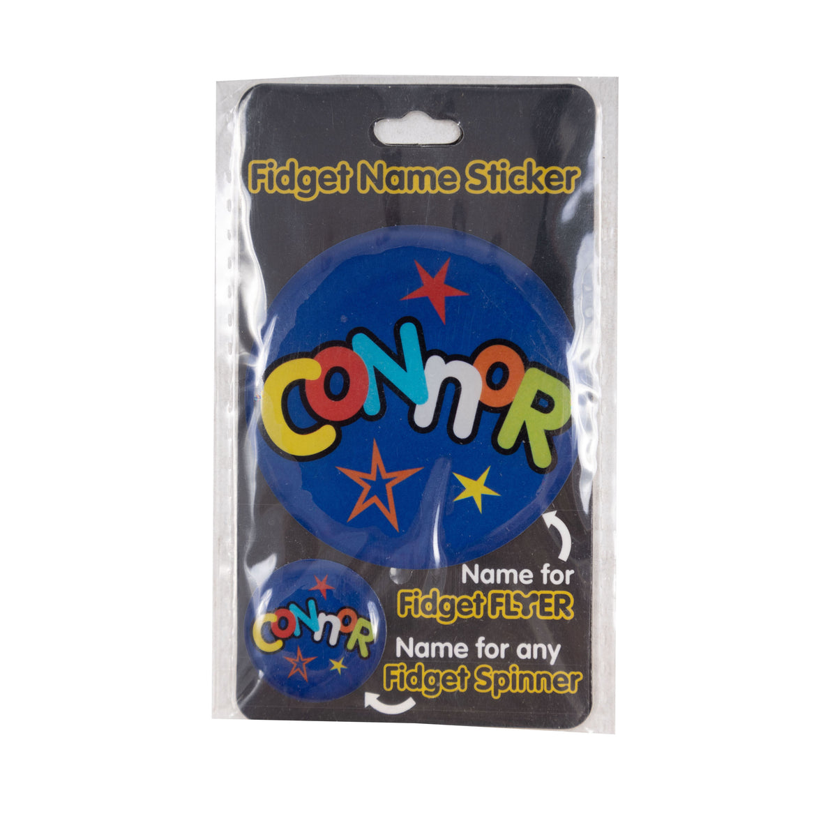 Fidget Flyer Name Stickers Connor | Gold Brothers — Gold Brothers Wholesale