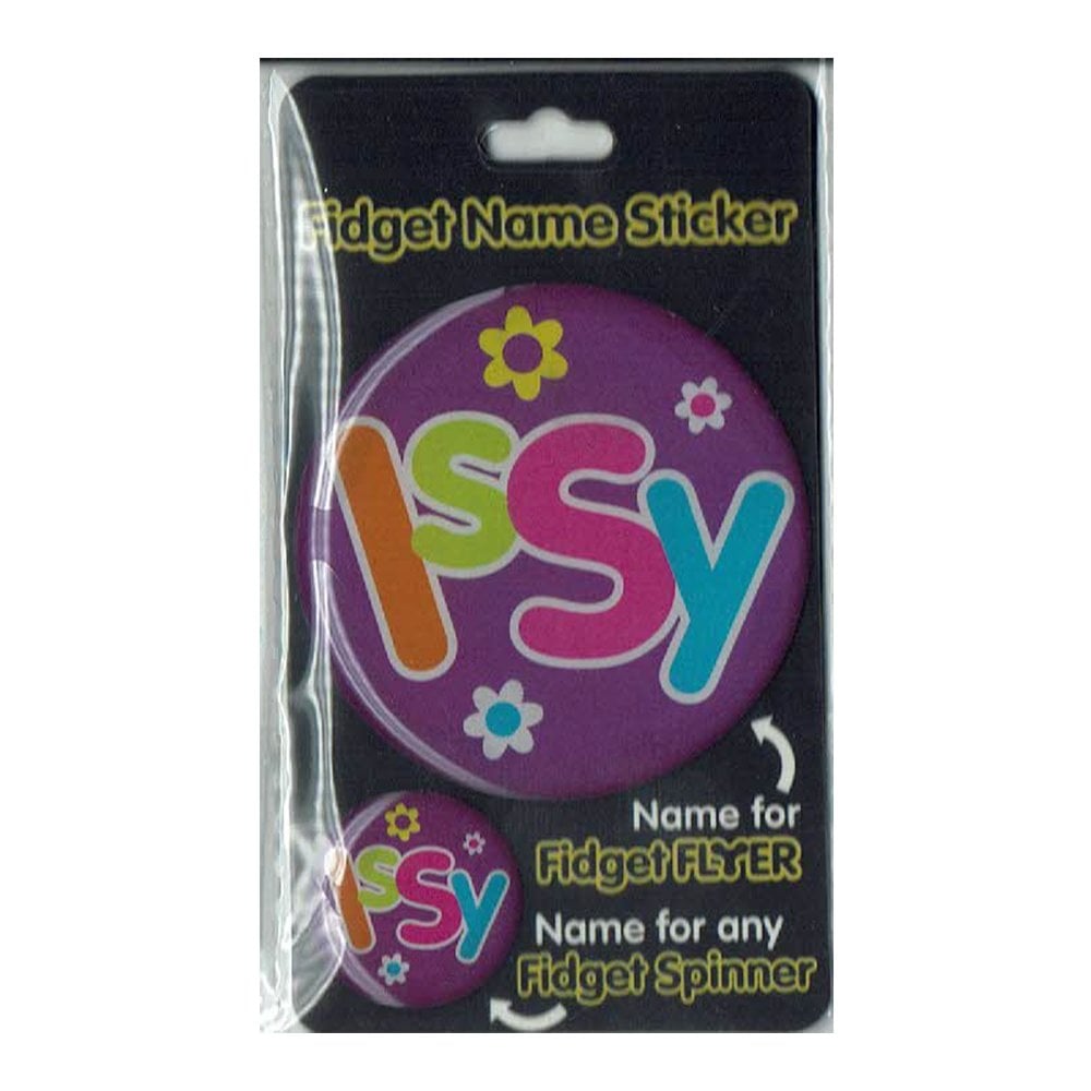 Fidget Flyer Name Stickers Issy | Gold Brothers — Gold Brothers Wholesale