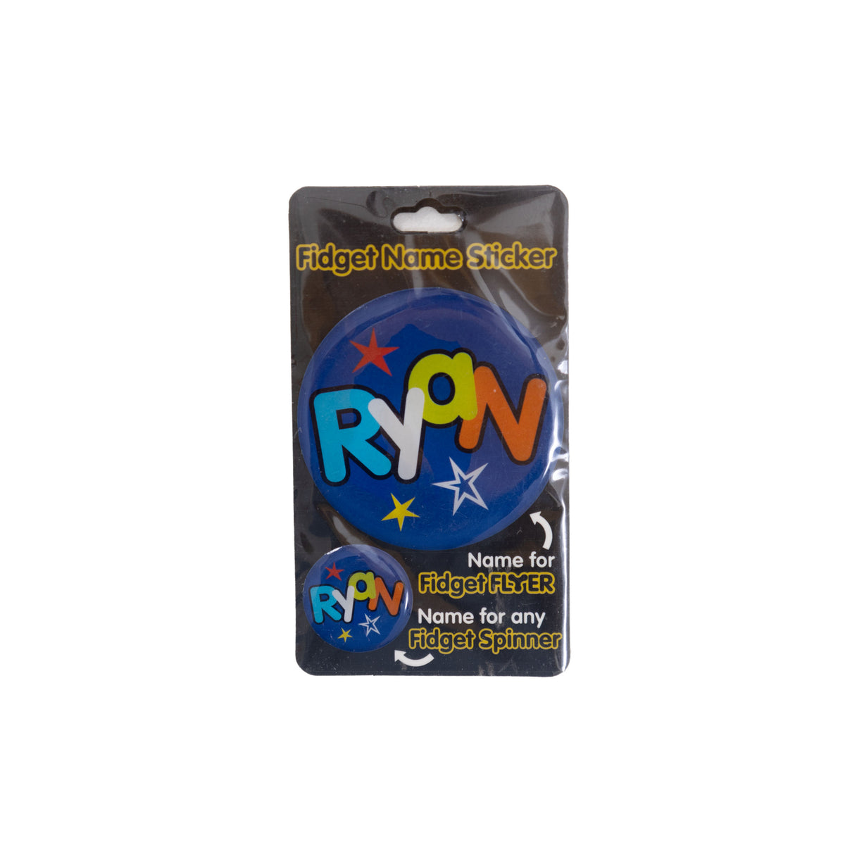 Fidget Flyer Name Stickers Ryan | Gold Brothers — Gold Brothers Wholesale