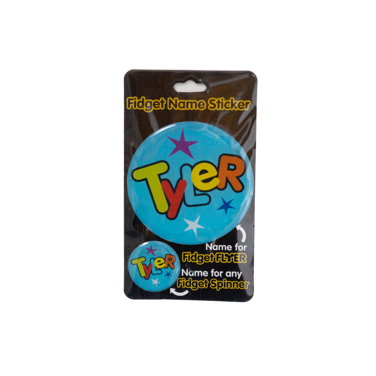 Fidget Flyer Name Stickers Tyler | Gold Brothers — Gold Brothers Wholesale