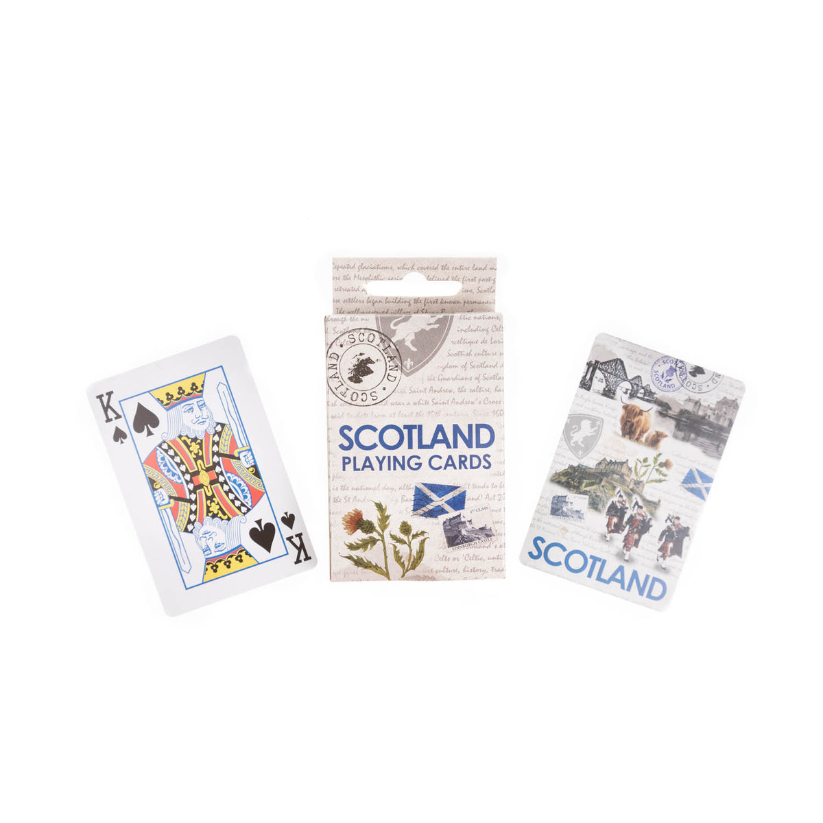 Scotland Collage Playing Cards | Gold Brothers — Gold Brothers Wholesale