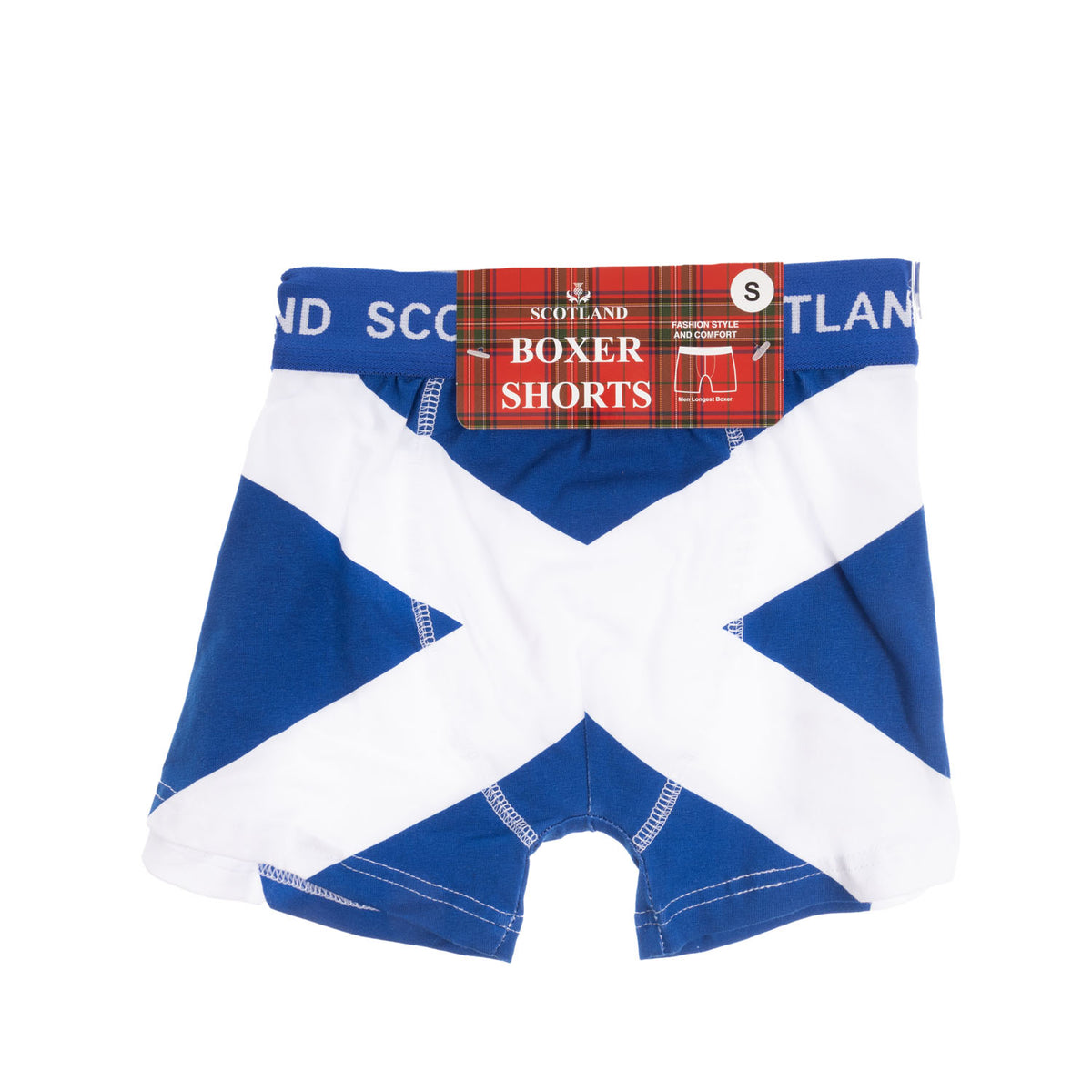 Scotland Flag Boxer Short - Small | Gold Brothers — Gold Brothers Wholesale