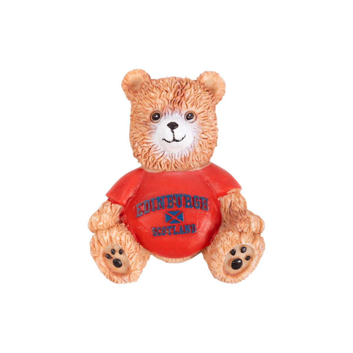 Resin Magnet Teddy Edinburgh Flag | Gold Brothers — Gold Brothers Wholesale
