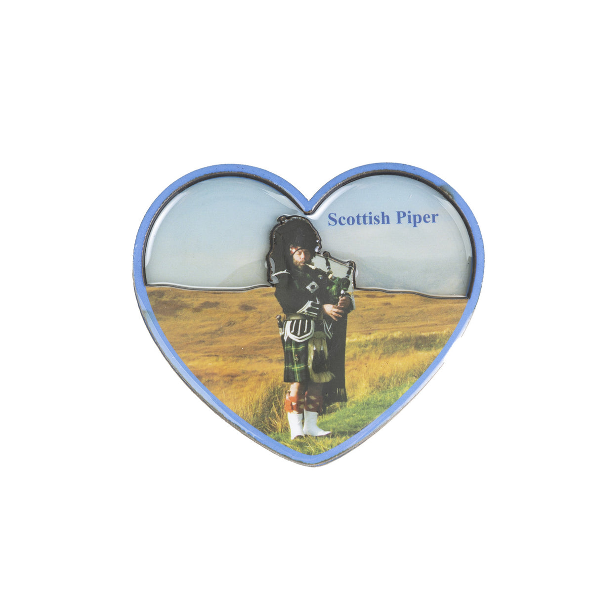 Mdf Magnet Heart - Piper Man | Gold Brothers — Gold Brothers Wholesale