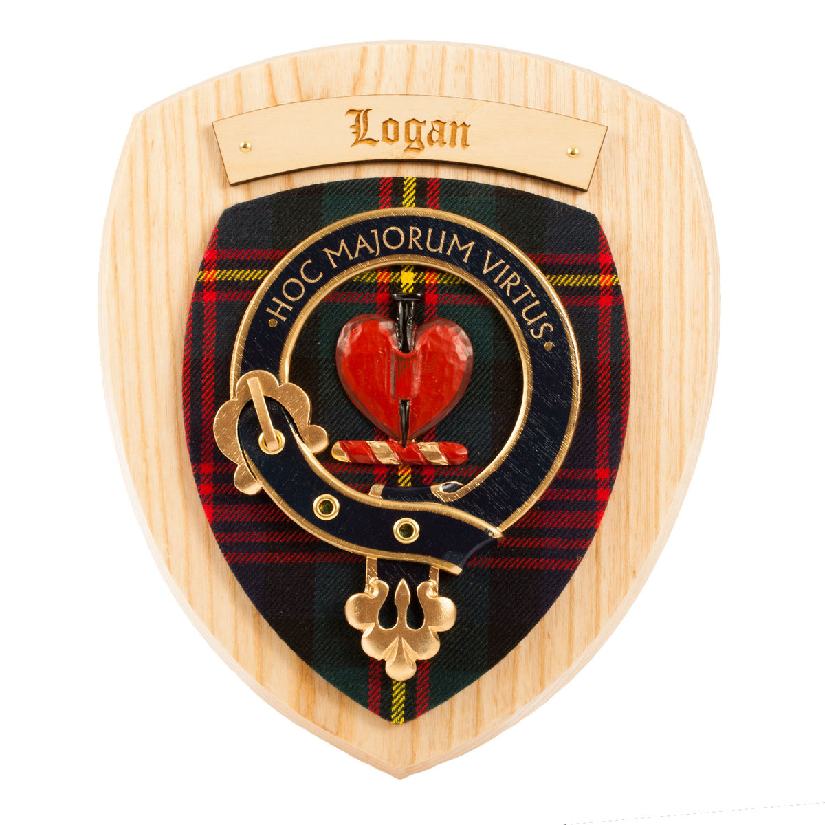 Clan Wall Plaque Logan | Gold Brothers — Gold Brothers Wholesale