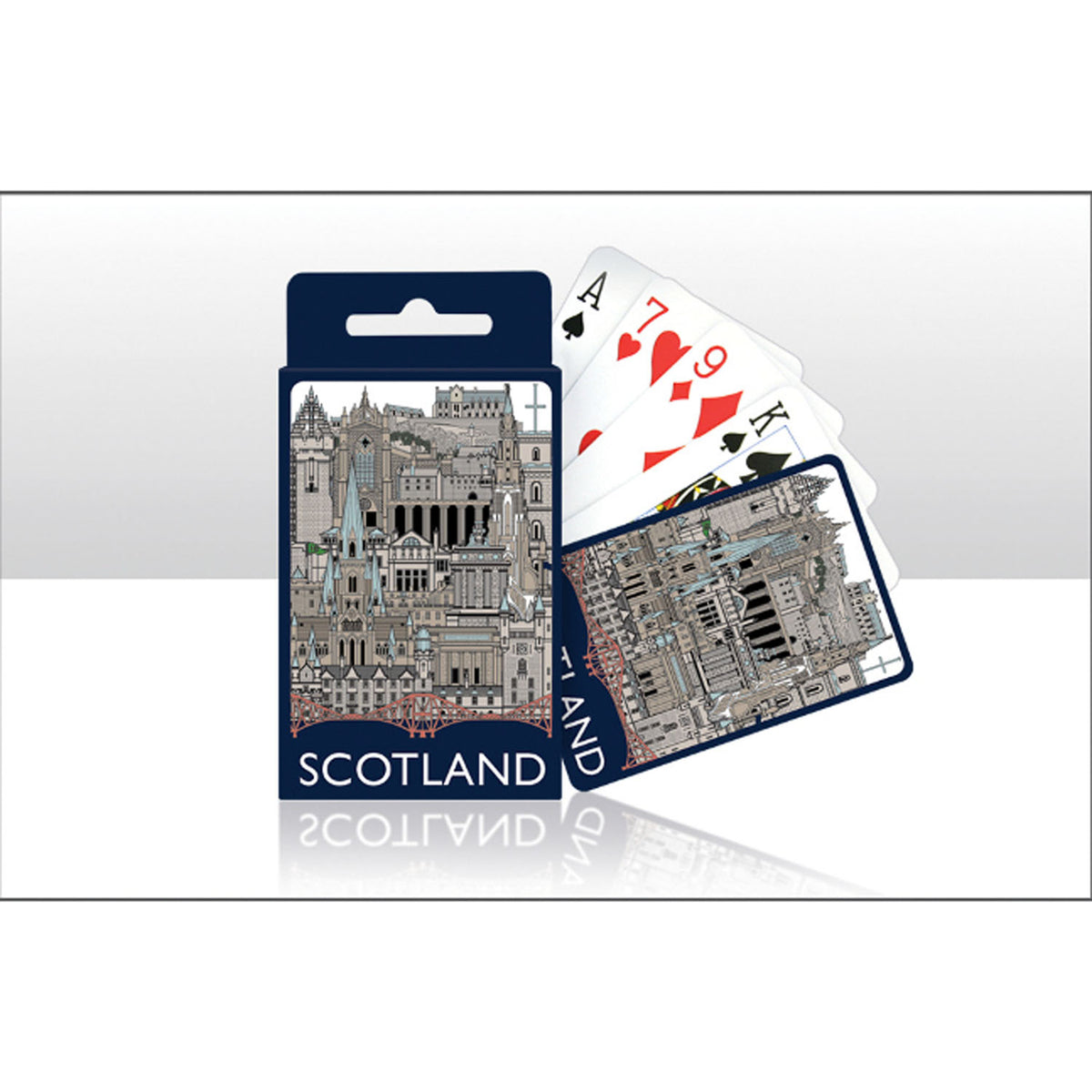 Scotland Landmarks Playing Cards | Gold Brothers — Gold Brothers Wholesale