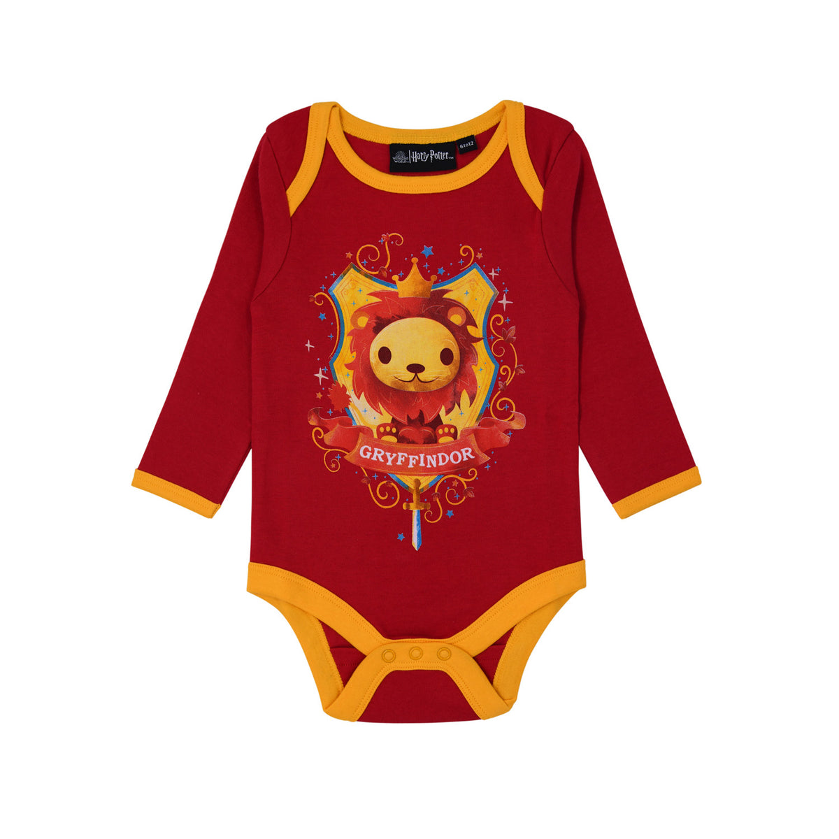 Gryffindor Baby Grow | Gold Brothers — Gold Brothers Wholesale