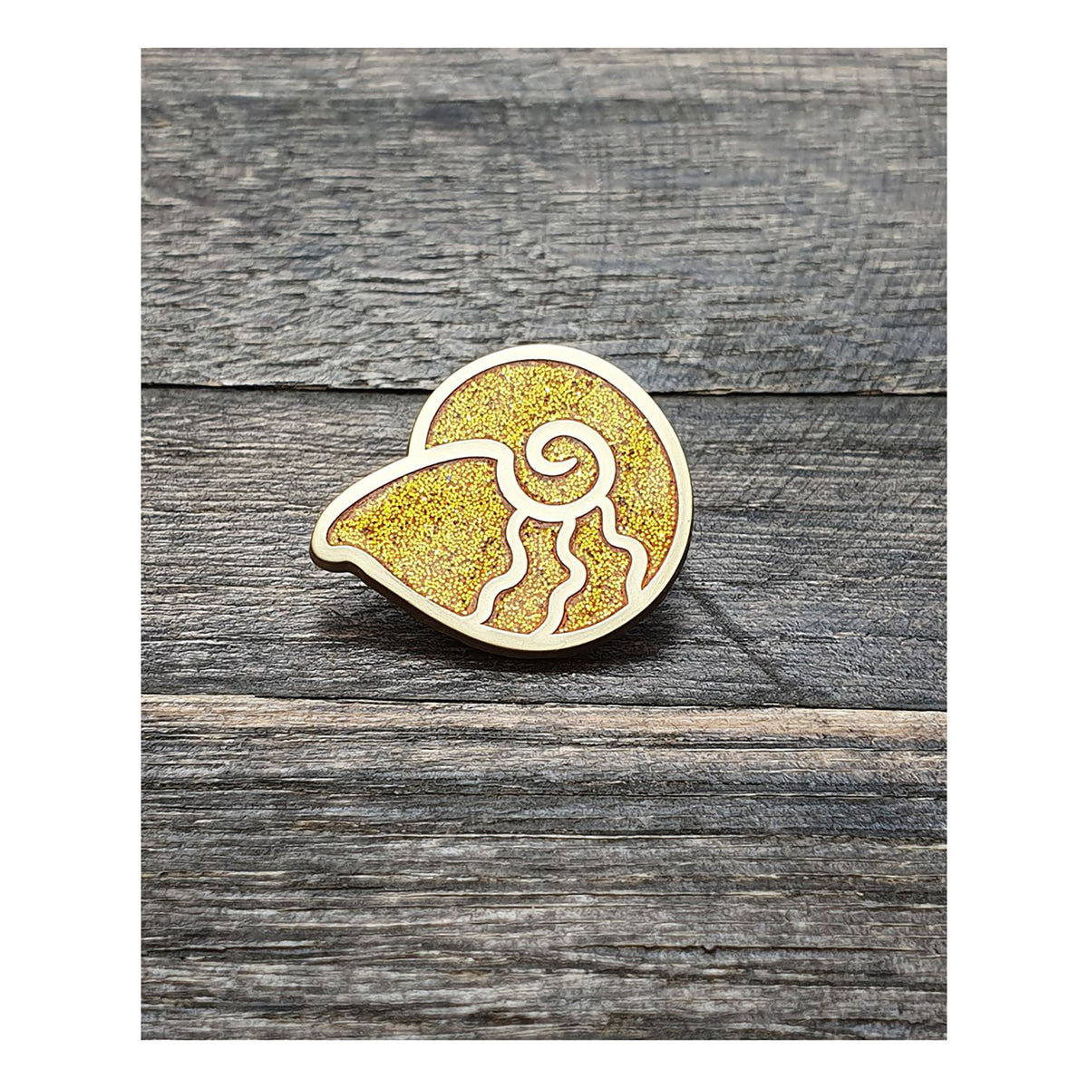 Ursula Shell Pin | Gold Brothers — Gold Brothers Wholesale