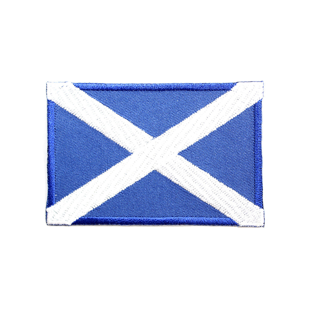Saltire Oblong Flag Patch | Gold Brothers — Gold Brothers Wholesale