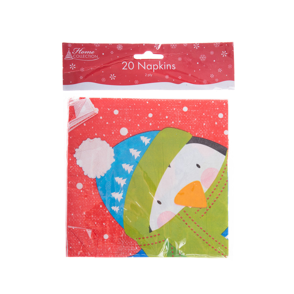 20 Napkins 2 Ply Penguin | Gold Brothers — Gold Brothers Wholesale