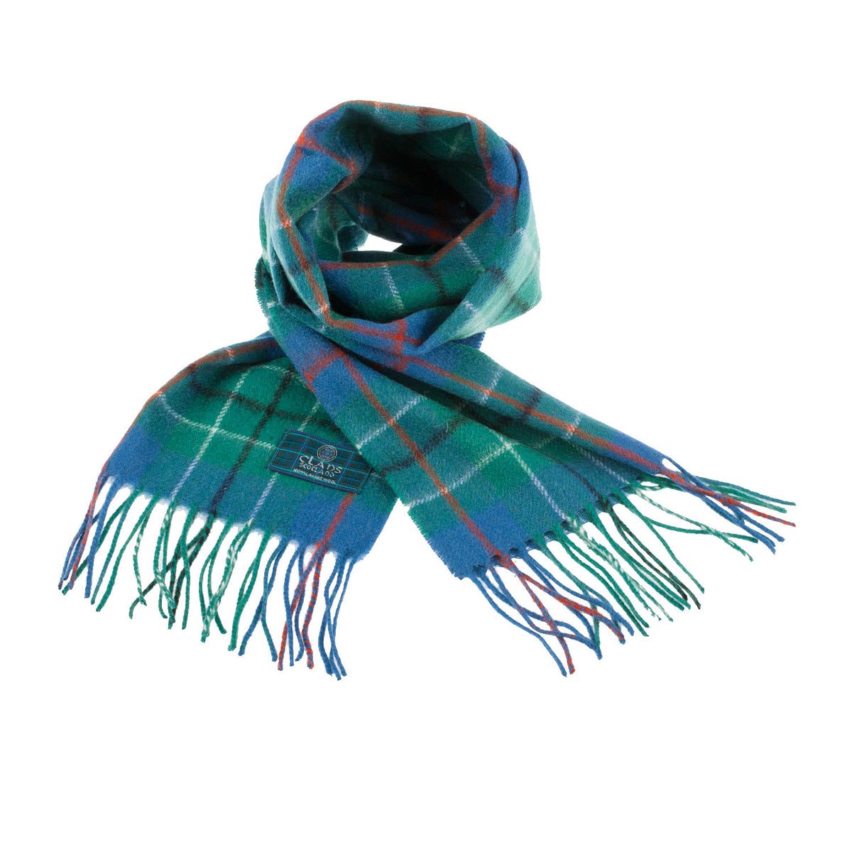 Lambswool Scottish Tartan Clan Scarf DUNCAN ANCIENT | Gold Brothers ...